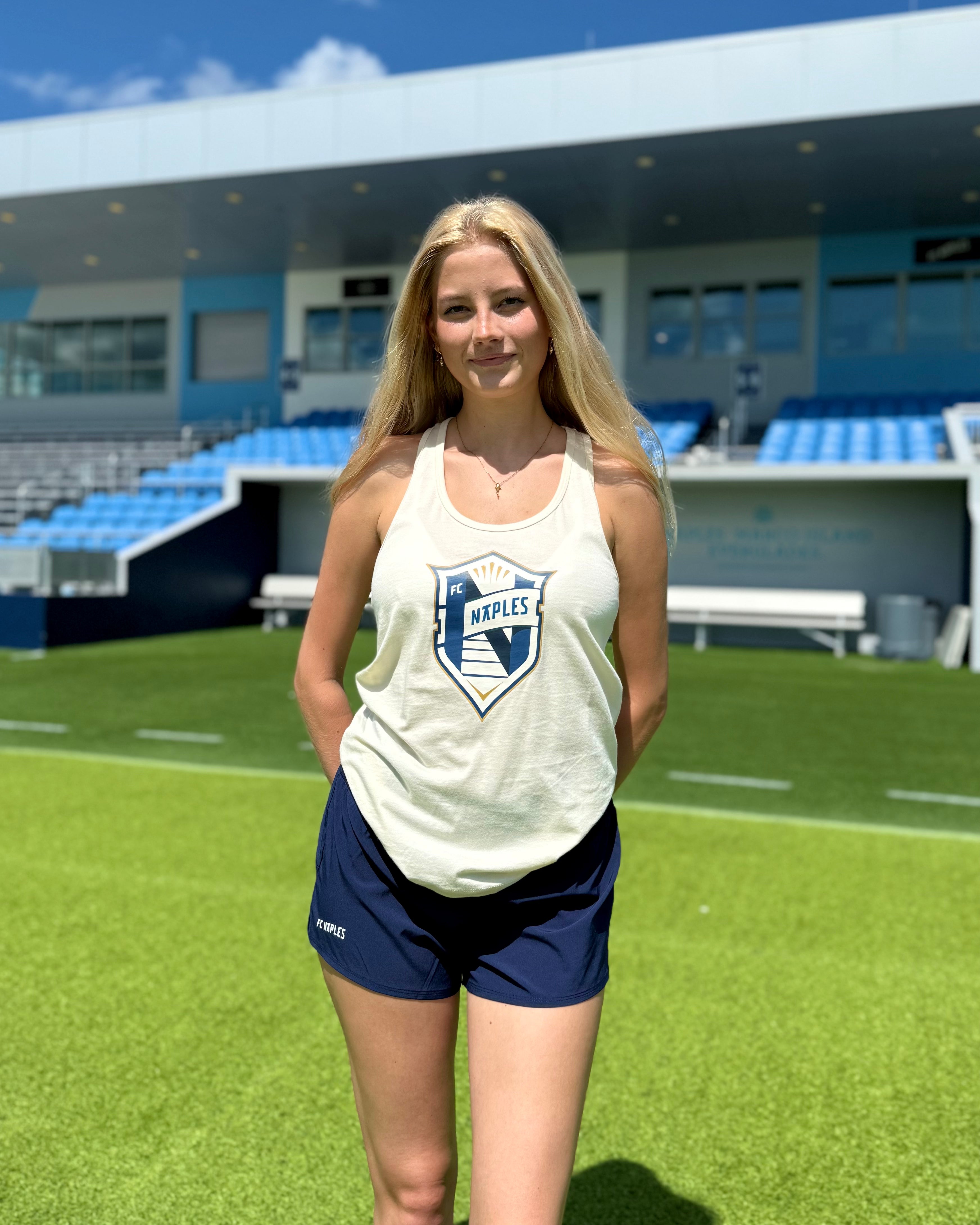 Fc Naples Ladies Tank Top Sand – FC Naples